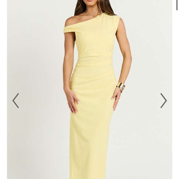 Showpo. | Dresses | Nwt Showpo Butter Yellow Dress | Poshmark